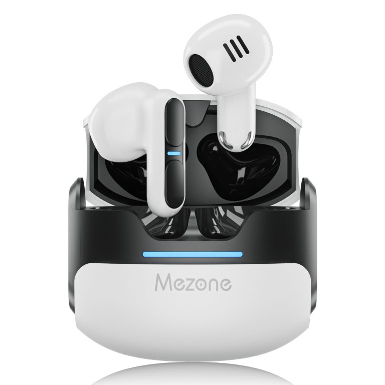 MEZONE LightFun TWS Mini Wireless Earbuds with Lanyard & Touch Control ...